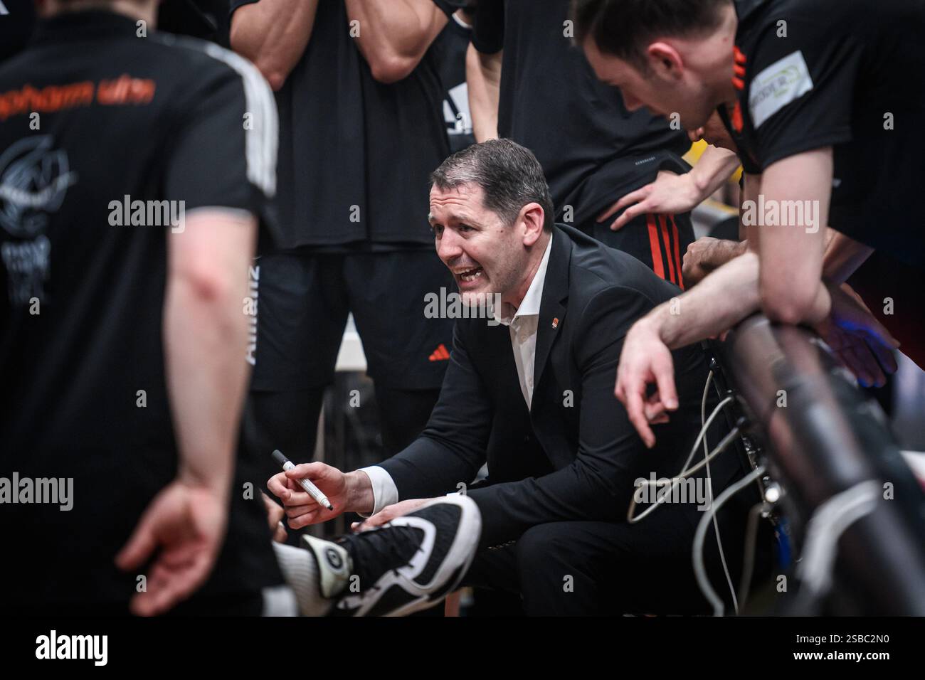 Ty Harrelson (ratiopharm Ulm, Head-Coach) / GER, MHP Riesen Ludwigsburg ...