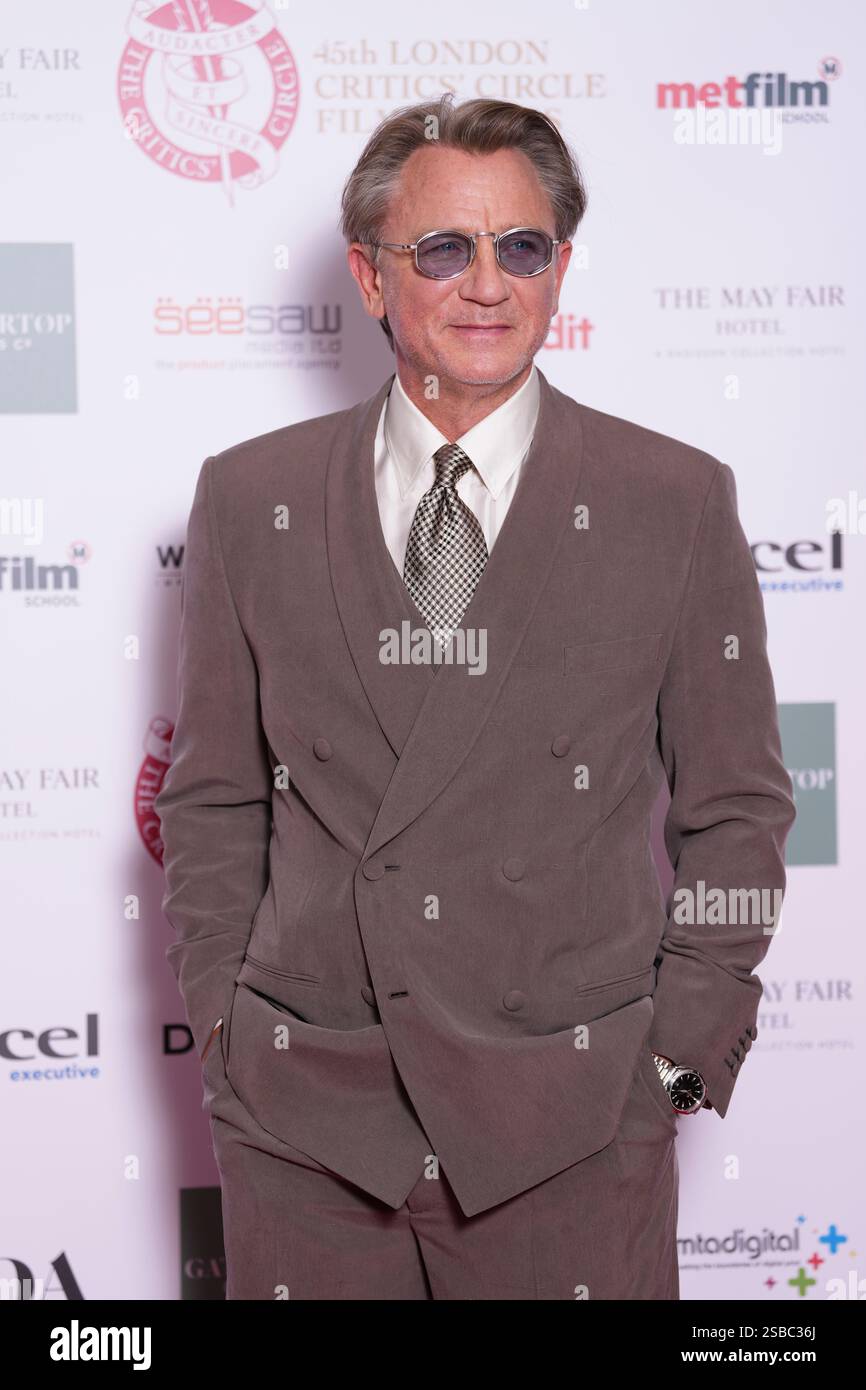 Daniel Craig poses for photographers upon arrival at the 45th London ...