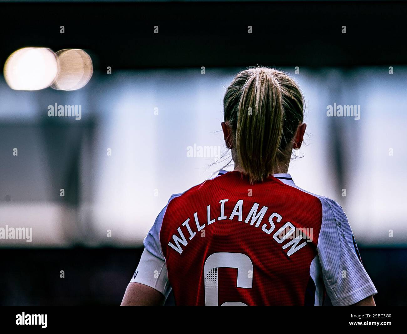 The Joie Stadium, England 2nd February 2025: Leah Williamson (6 Arsenal ...