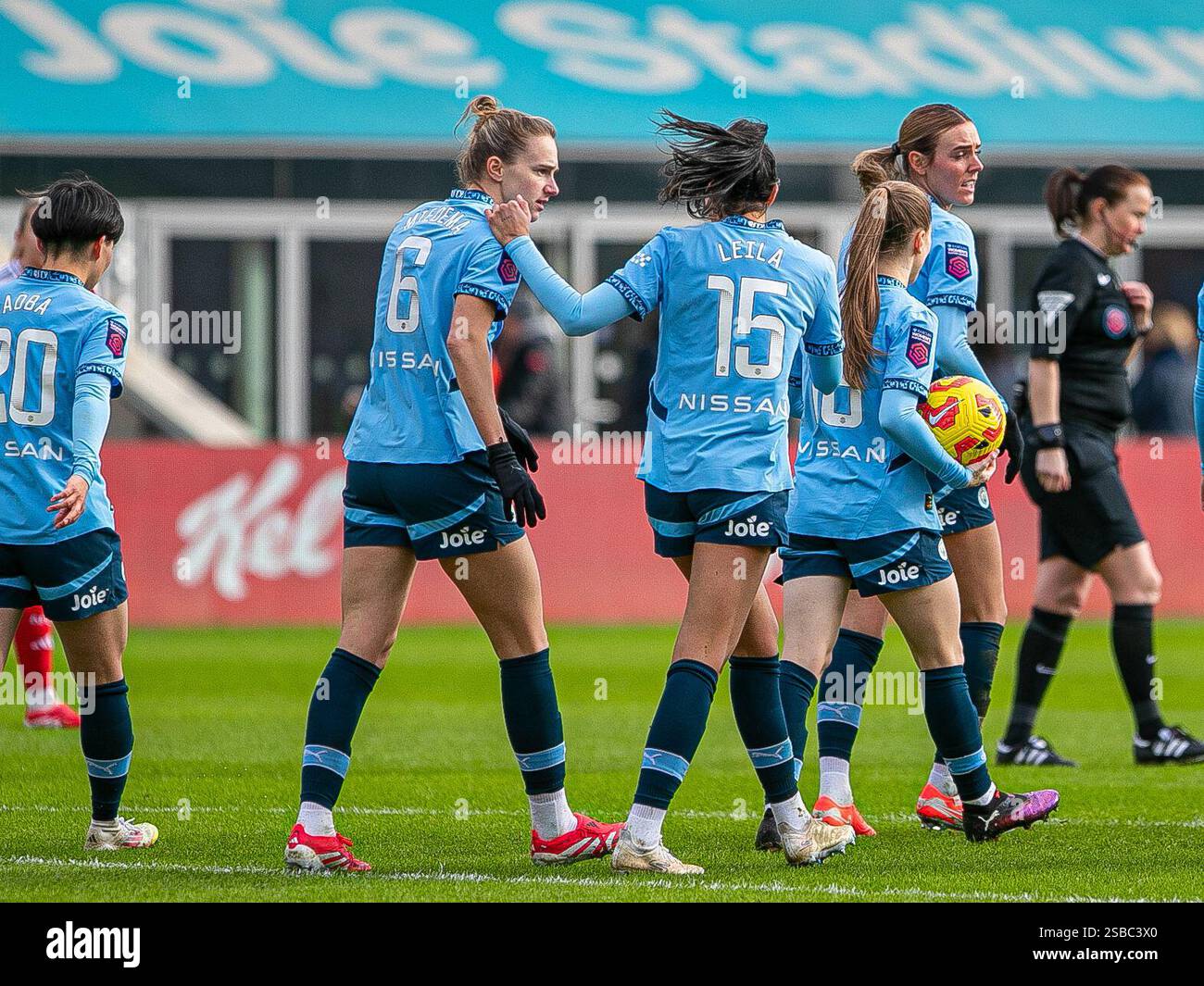 The Joie Stadium, UK. 2nd Feb, 2025. Vivianne Miedema (6 Manchester ...