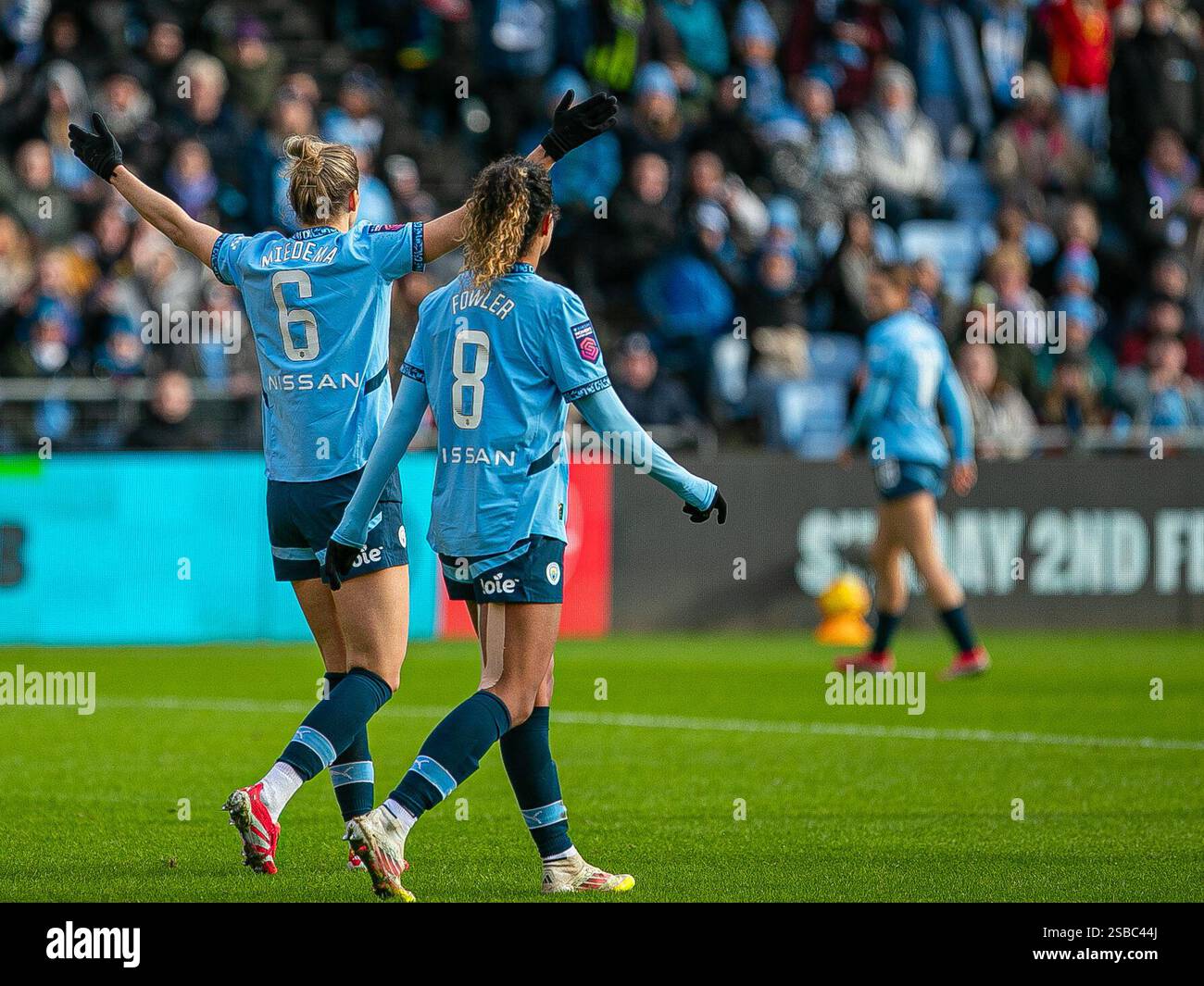 The Joie Stadium, UK. 2nd Feb, 2025. Vivianne Miedema (6 Manchester ...