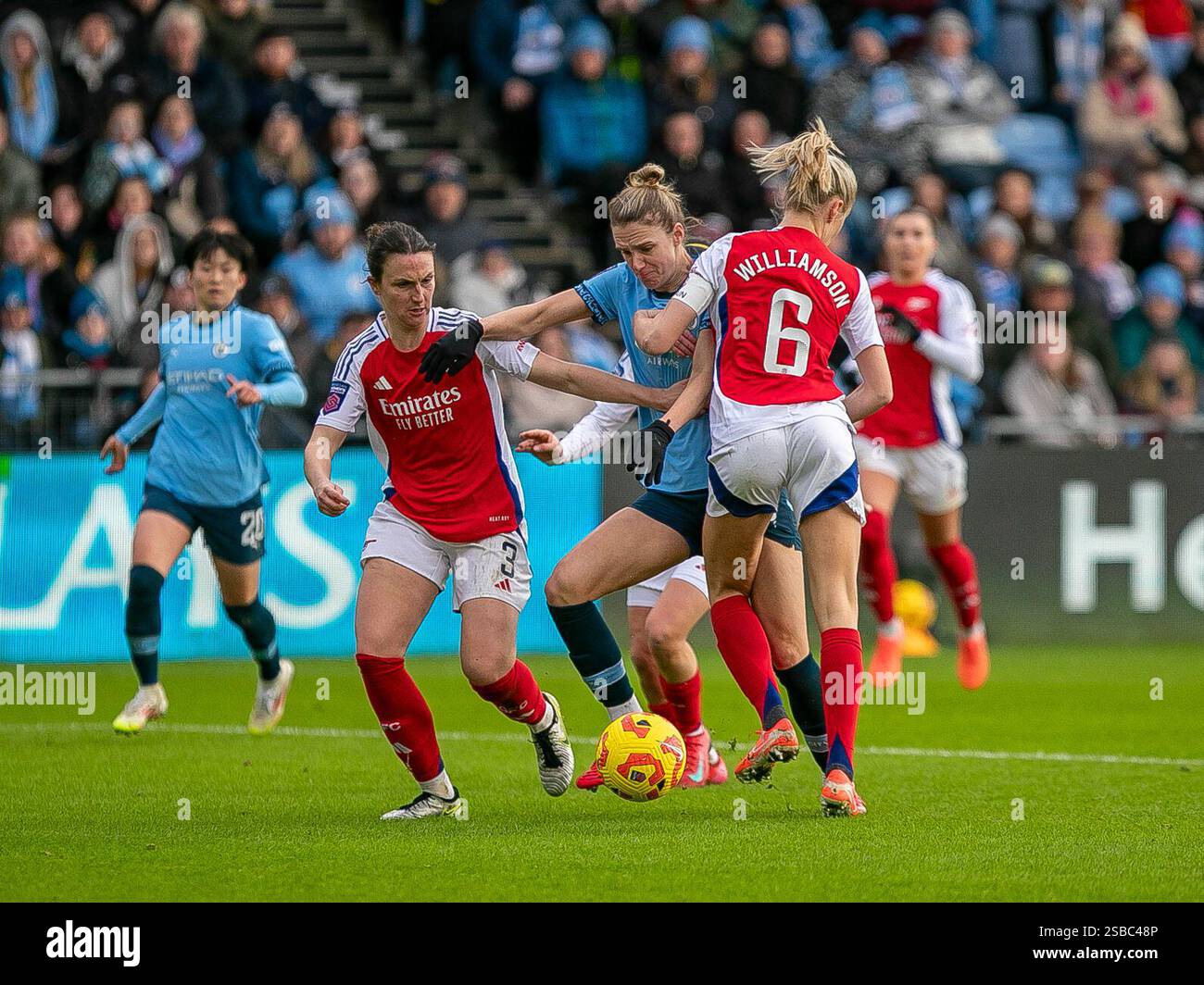 The Joie Stadium, UK. 2nd Feb, 2025. Vivianne Miedema (6 Manchester ...