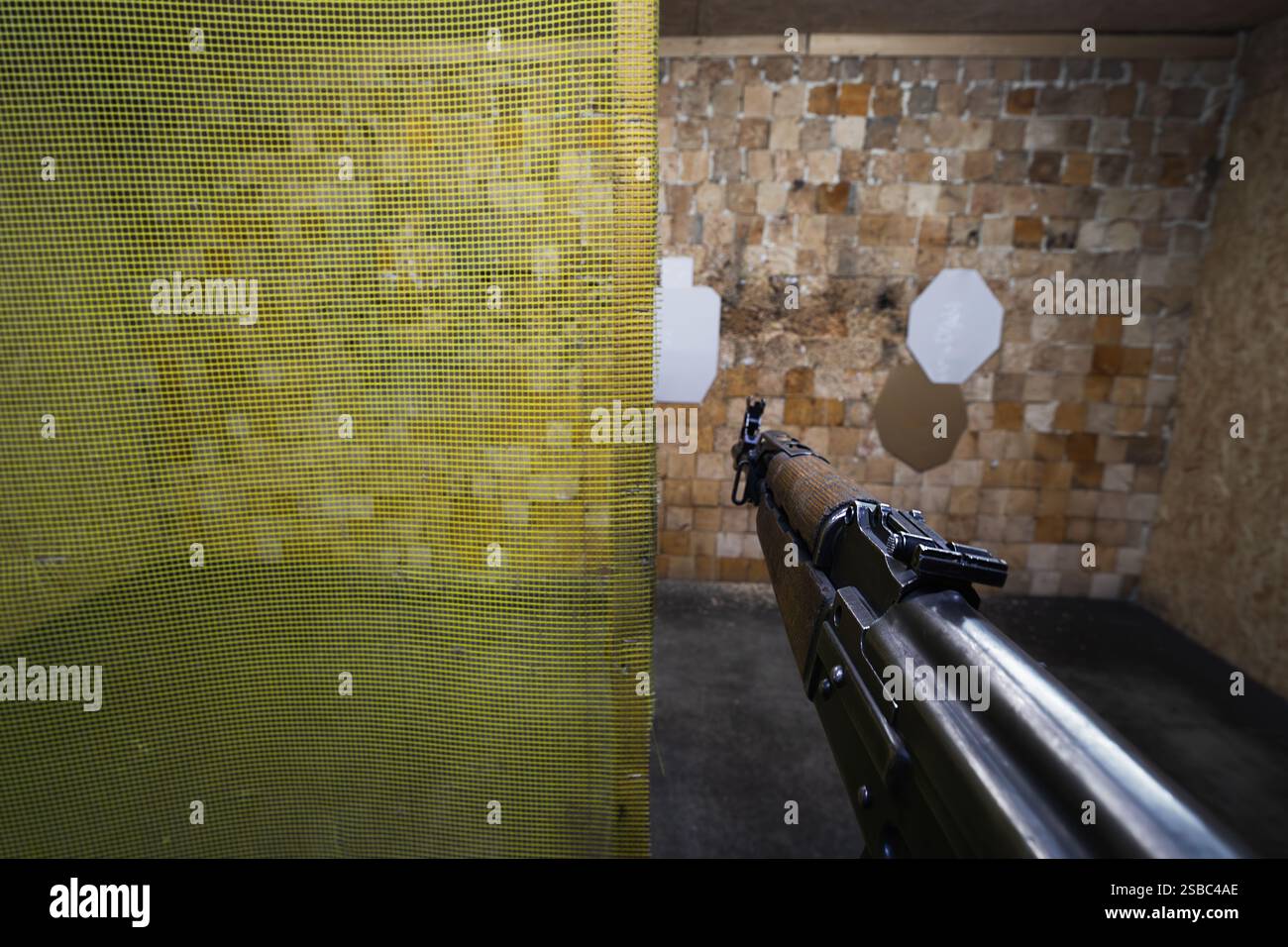 Holding gun first person hi-res stock photography and images - Alamy