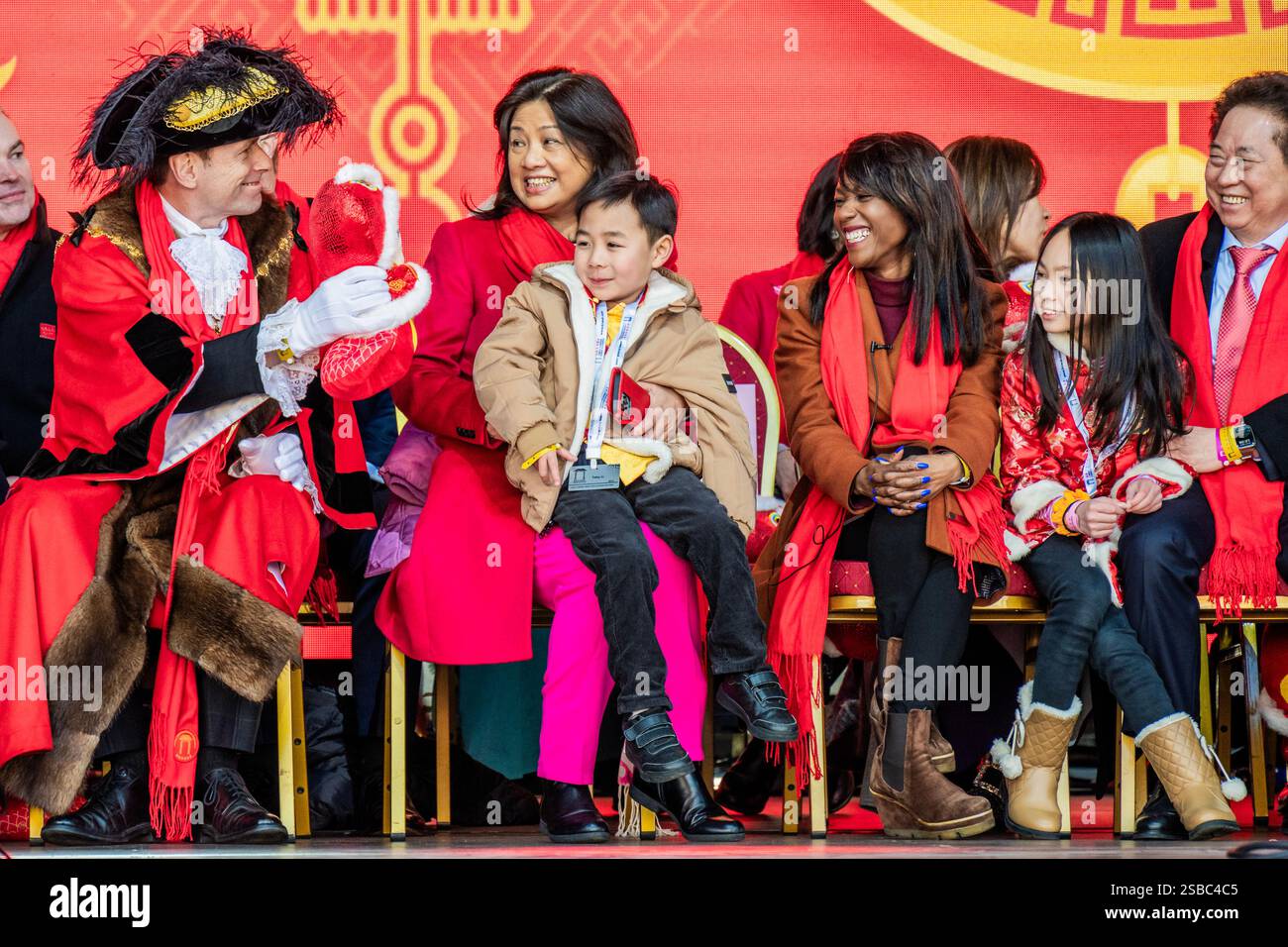 London, UK. 2nd Feb, 2025. Councillor Robert Rigby, the Right ...