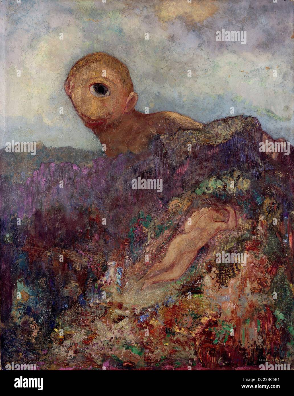 Redon painting cyclops hi-res stock photography and images - Alamy