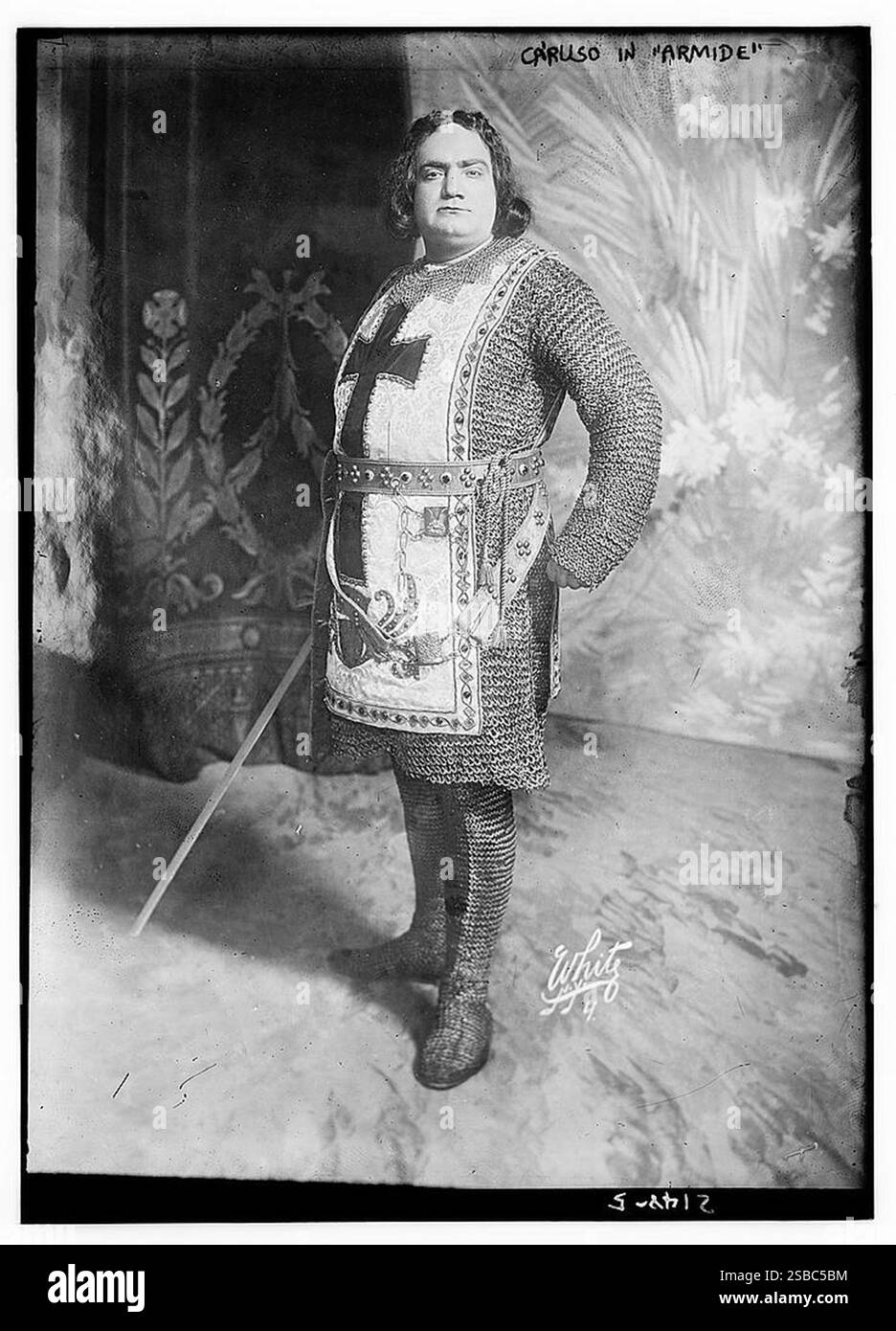 Caruso in "Armide" - Italian operatic first lyric tenor then dramatic ...