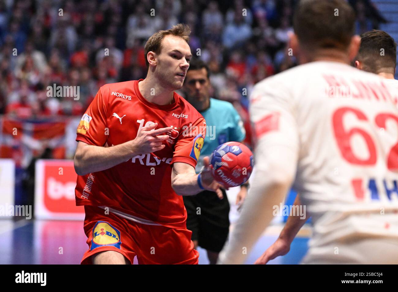 Oslo, Norway, 020225. Unity Arena. Final match of the World Handball ...