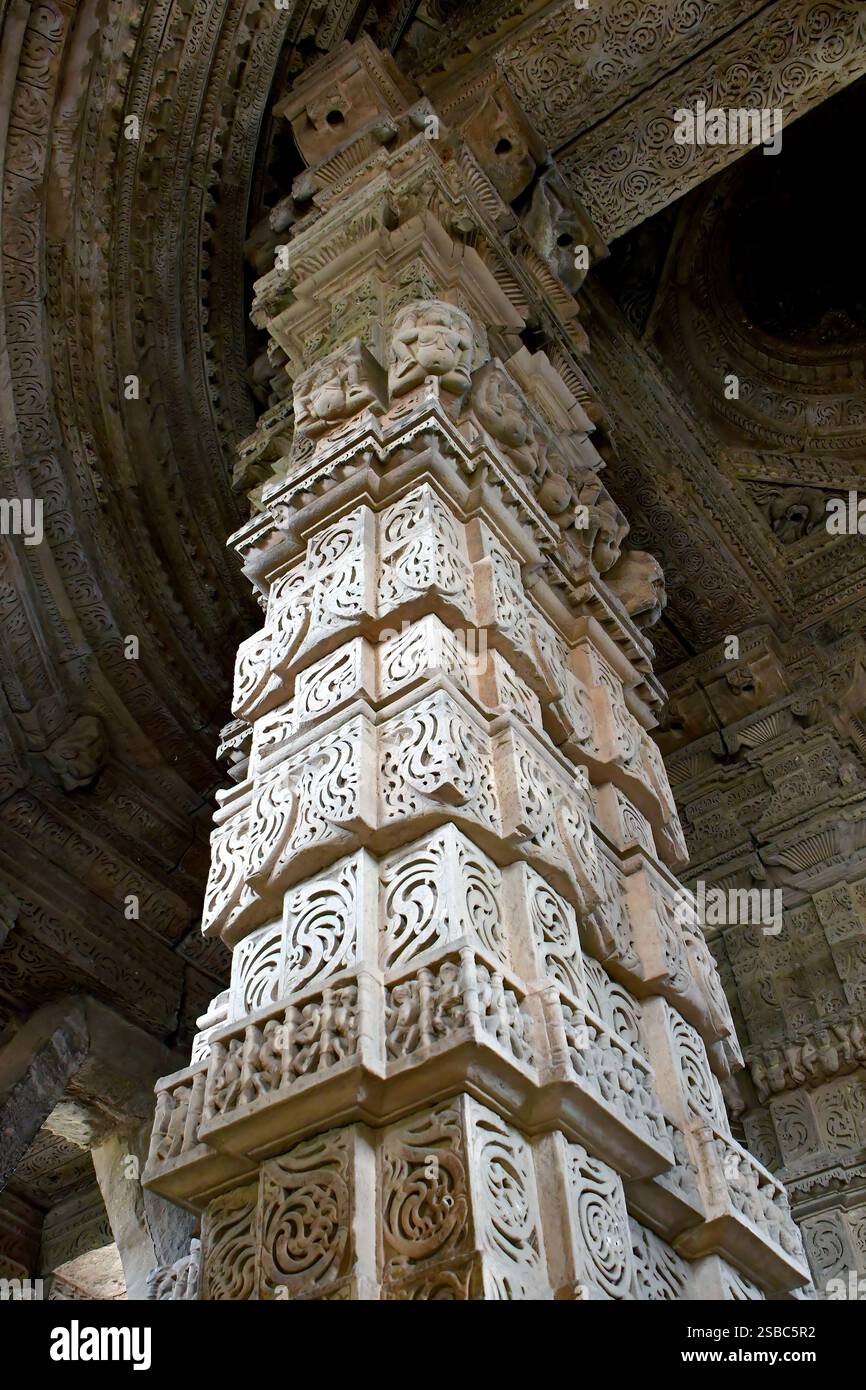 Sas-Bahu Ka mandir, or Sahastrabahu Temple, Gwalior, India, Asia Stock ...