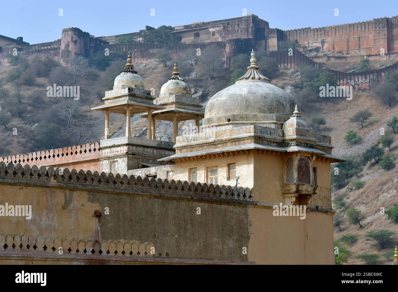Zenana, ladies courtyard, Amer Fort, Amer, India, Asia, UNESCO World ...