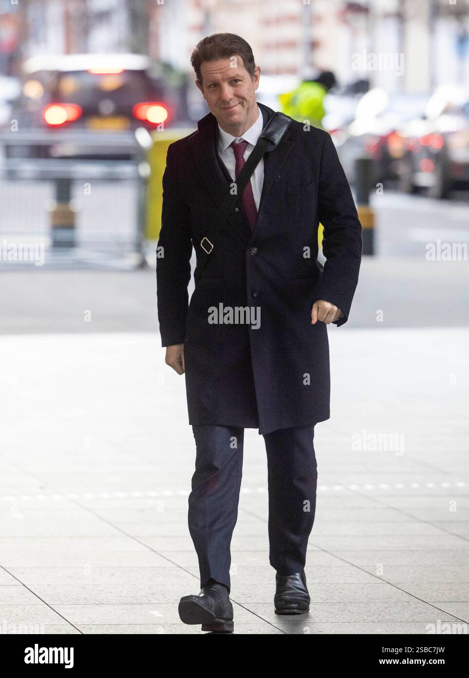 London, UK. 2nd Feb, 2025. Fraser Nelson at the BBC for Sunday with ...