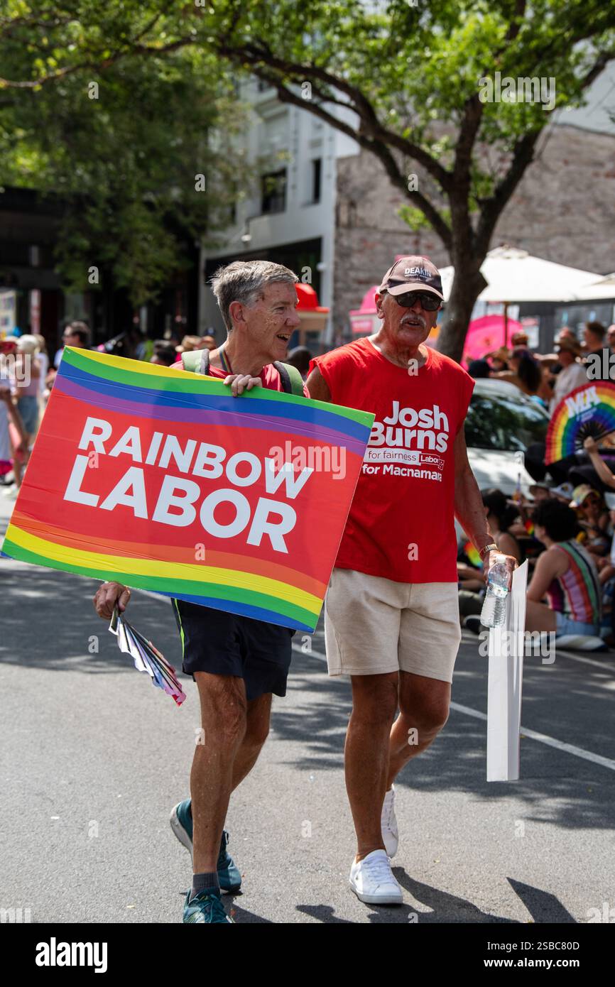 Melbourne, Australia. 02nd Feb, 2025. A member of the Australian Labor ...