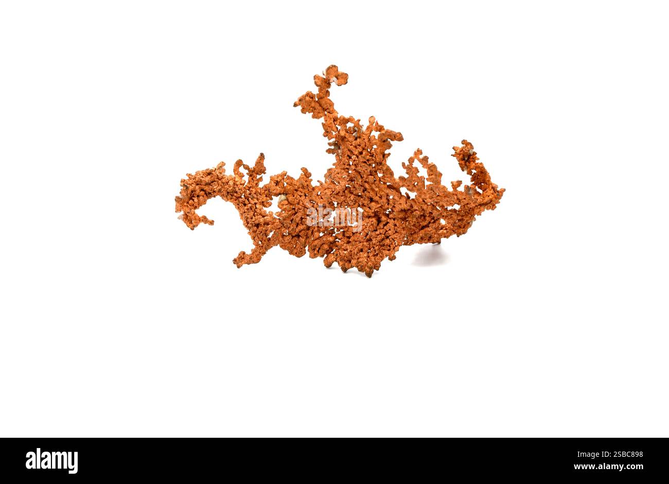 Copper native is a mineral. This sample comes from Arizona, USA Stock ...