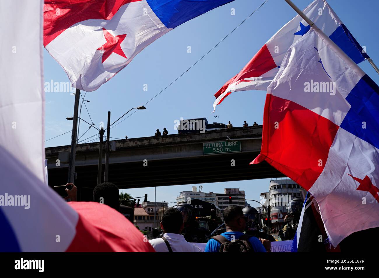 Panama protest meeting hi-res stock photography and images - Alamy