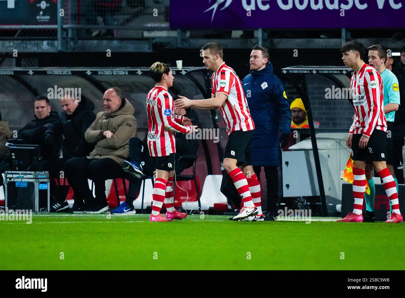 Rotterdam, The Netherlands. 02nd Feb, 2025. Rotterdam - Shunsuke Mito ...