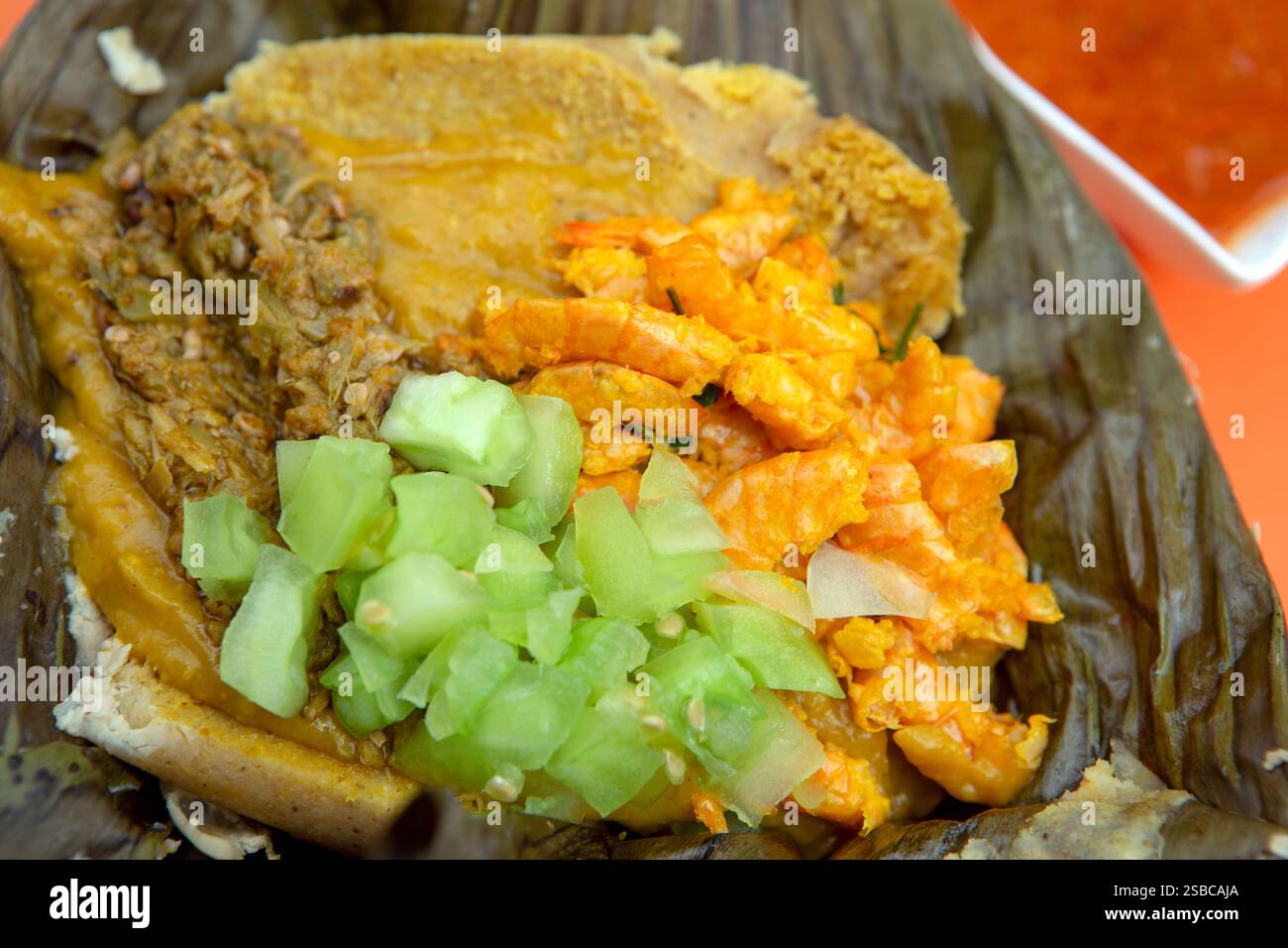 Abara - Traditional Brazilian fritters made with black-eyed peas filled ...