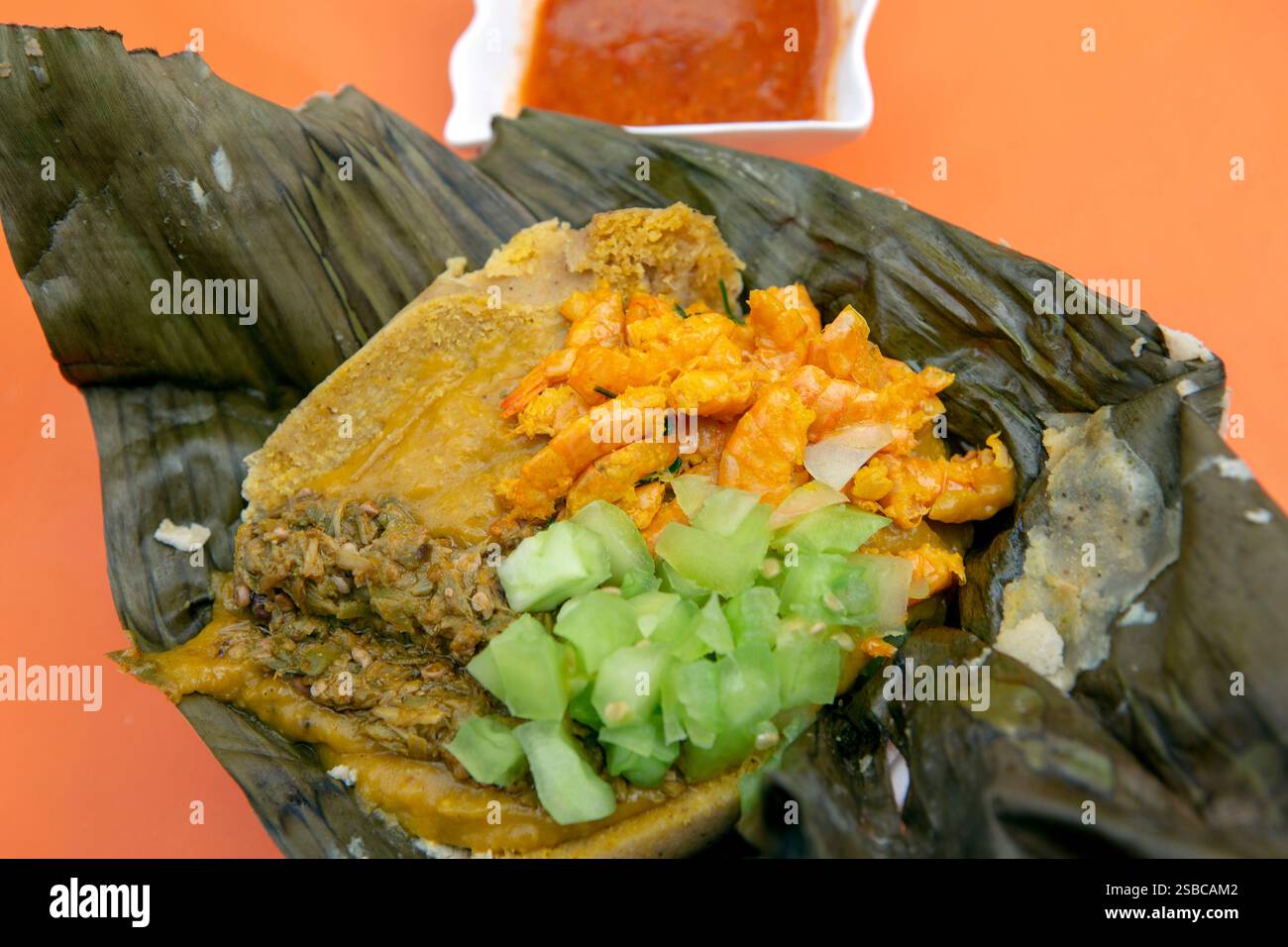 Abara - Traditional Brazilian fritters made with black-eyed peas filled ...