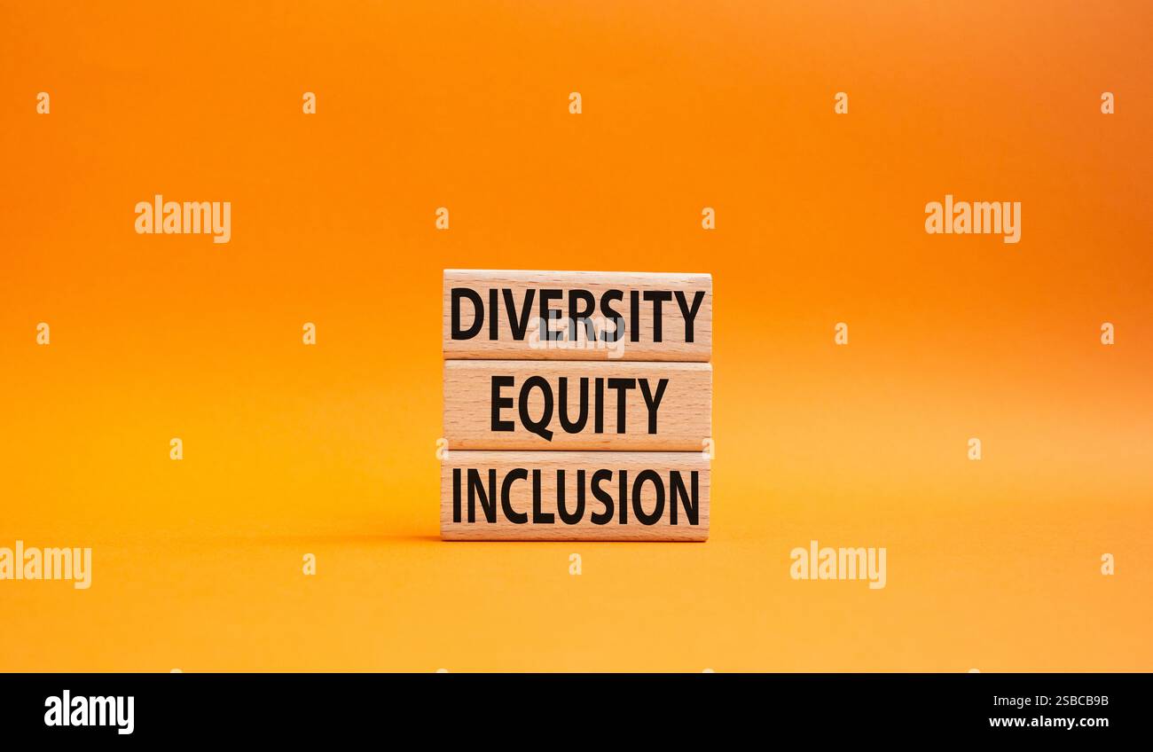 Diversity Equity Inclusion symbol. Concept words Diversity Equity ...