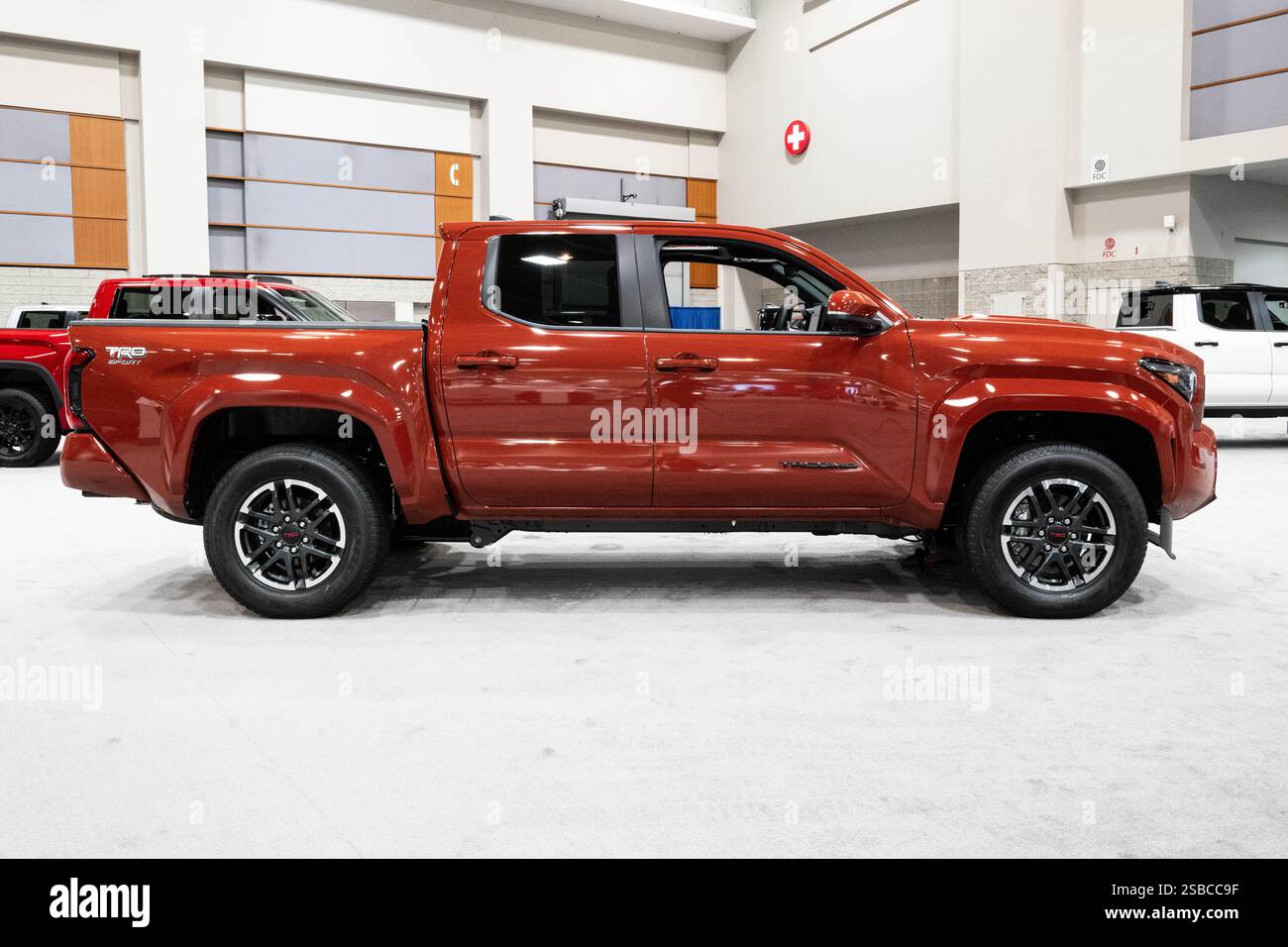 Washington, United States. 31st Jan, 2025. A 2025 Toyota Tacoma TRD ...