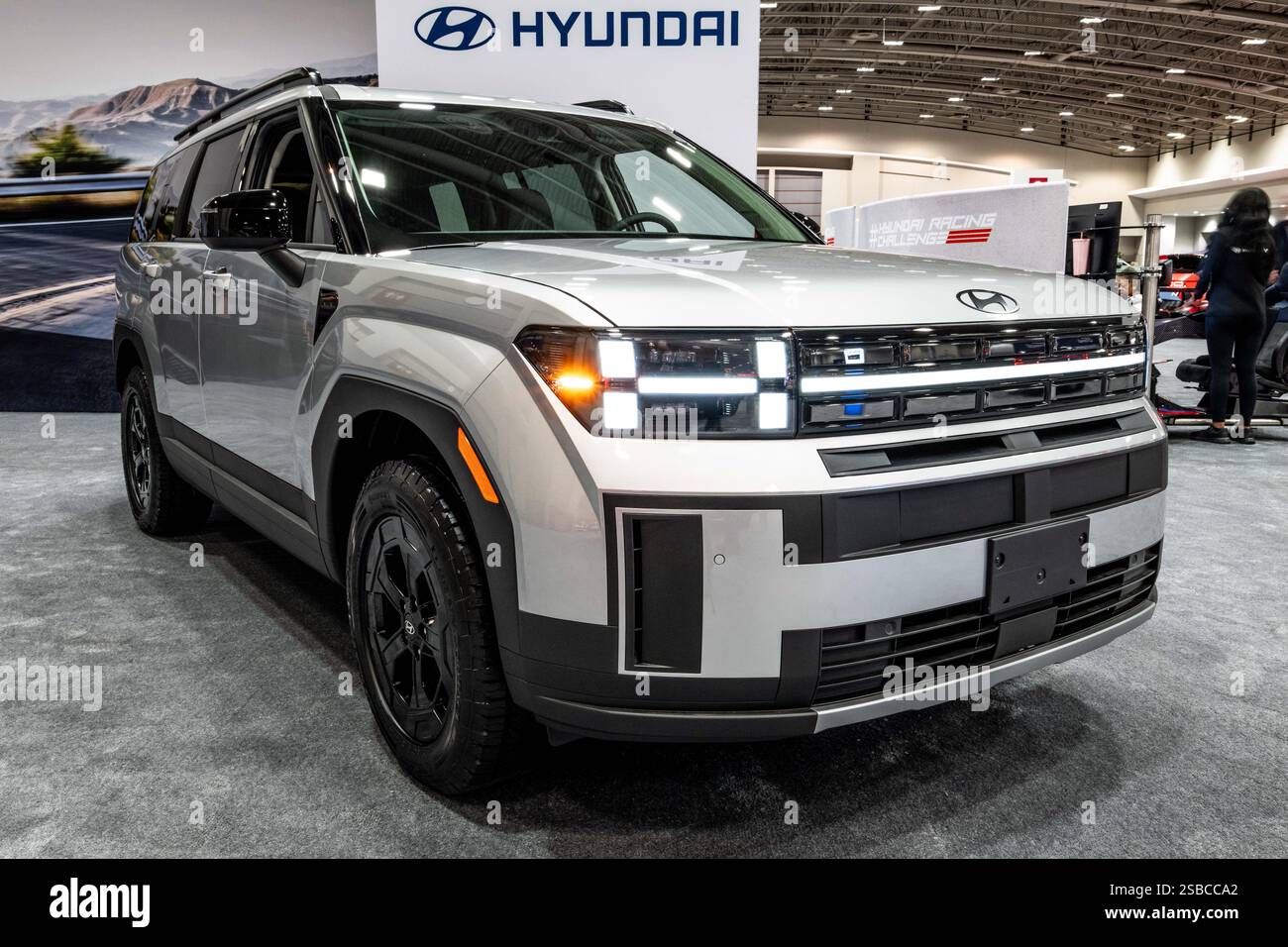 Washington, United States. 31st Jan, 2025. A 2025 Hyundai Santa Fe XRT ...