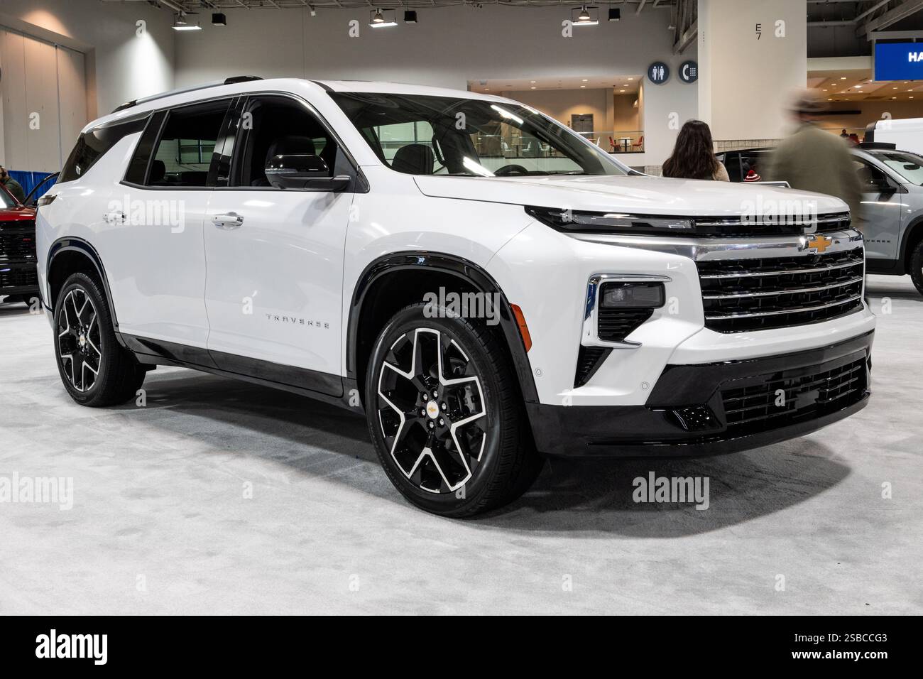 Washington, United States. 31st Jan, 2025. A 2025 Chevrolet Traverse ...