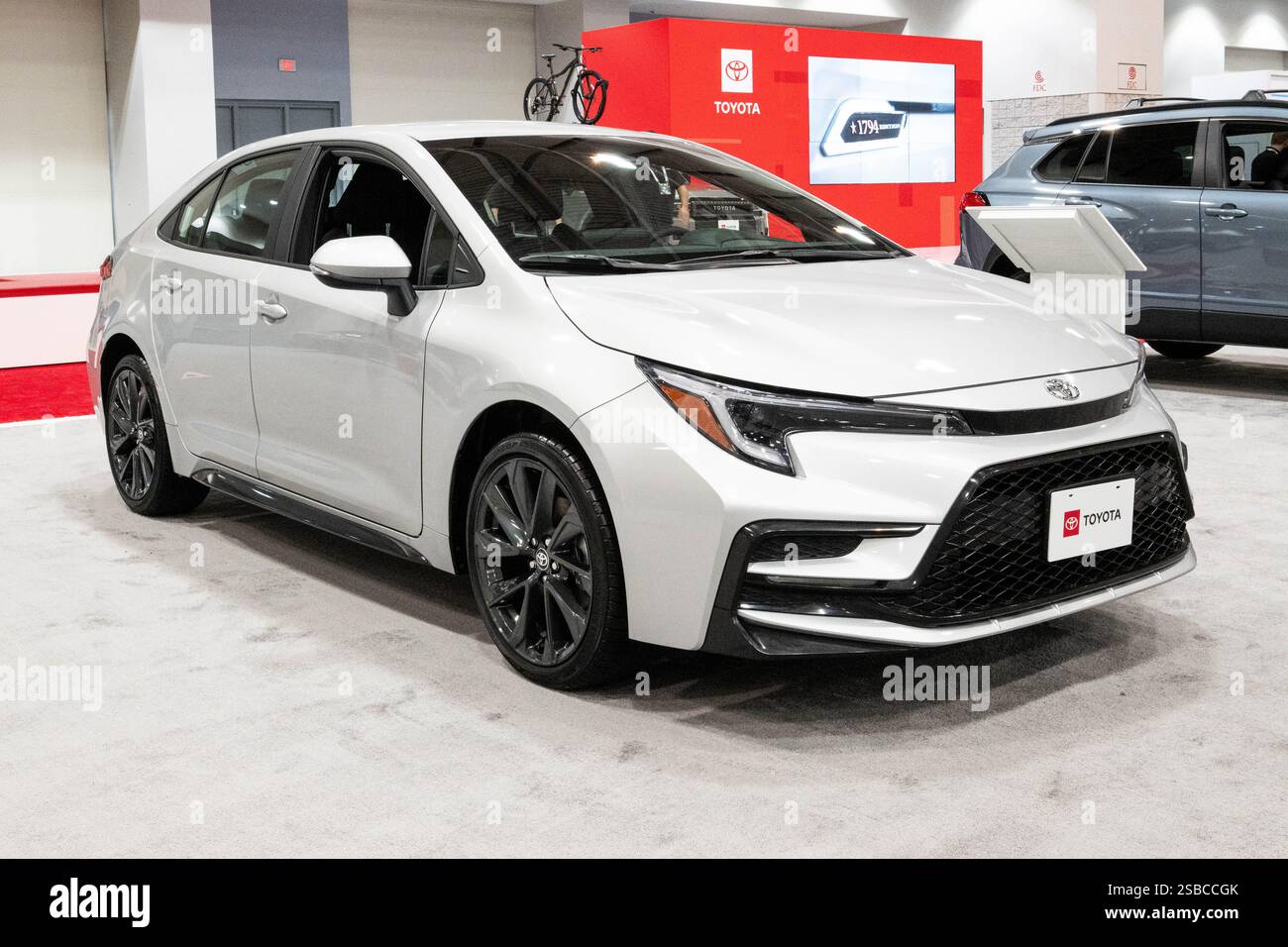 Washington, United States. 31st Jan, 2025. A 2025 Toyota Corolla SE at ...