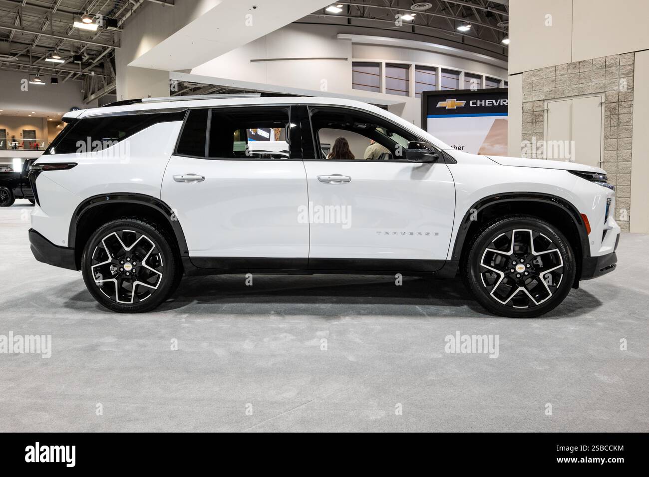 Washington, United States. 31st Jan, 2025. A 2025 Chevrolet Traverse ...