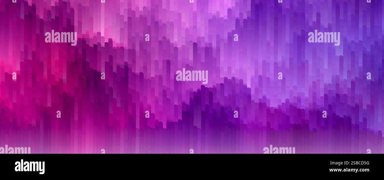 Vector illustration of vivid visual disturbances with the effect of ...