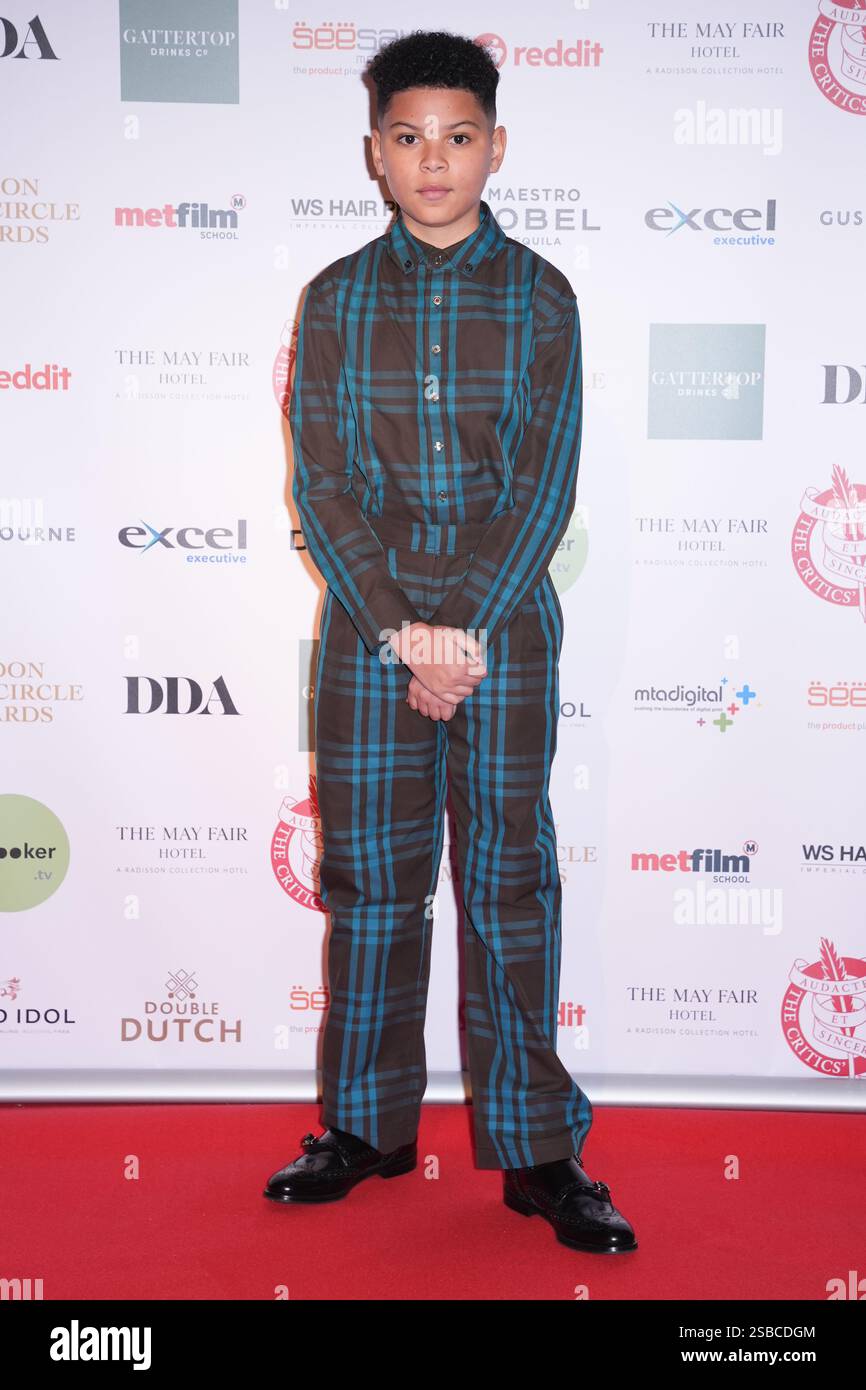 Elliott Heffernan attending the London Critics' Circle Film Awards at ...