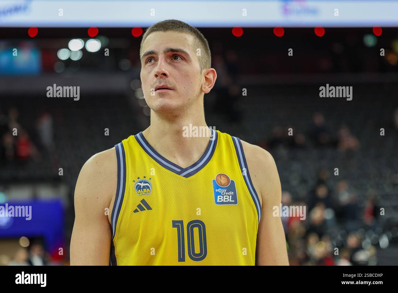 Tim Schneider (Alba Berlin, #10) nach dem Spiel, GER, FC Bayern ...