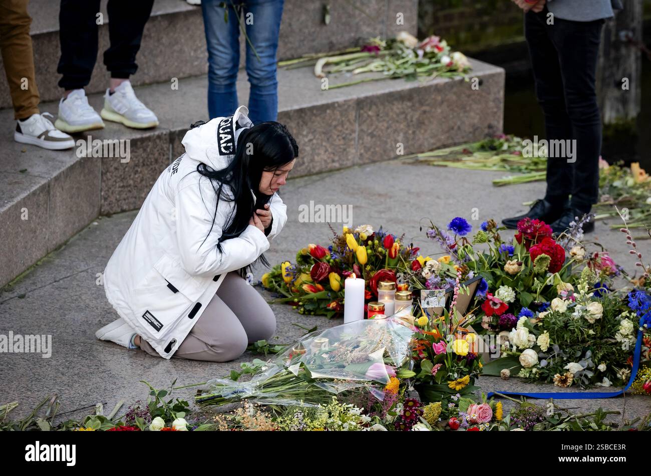 AMSTERDAM - The sister during a memorial at the Gay Monument for the ...