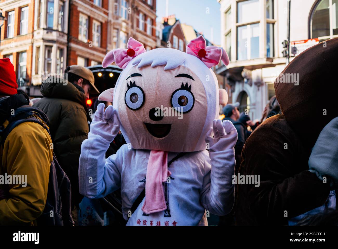 Colourful Mascots Perform During London's Chinese New Year Celebrations ...
