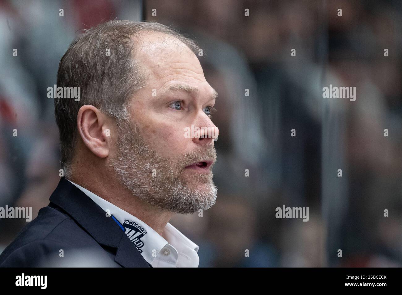 Steve Walker (Chef-Trainer, Schwenninger Wild Wings). GER, Augsburger ...