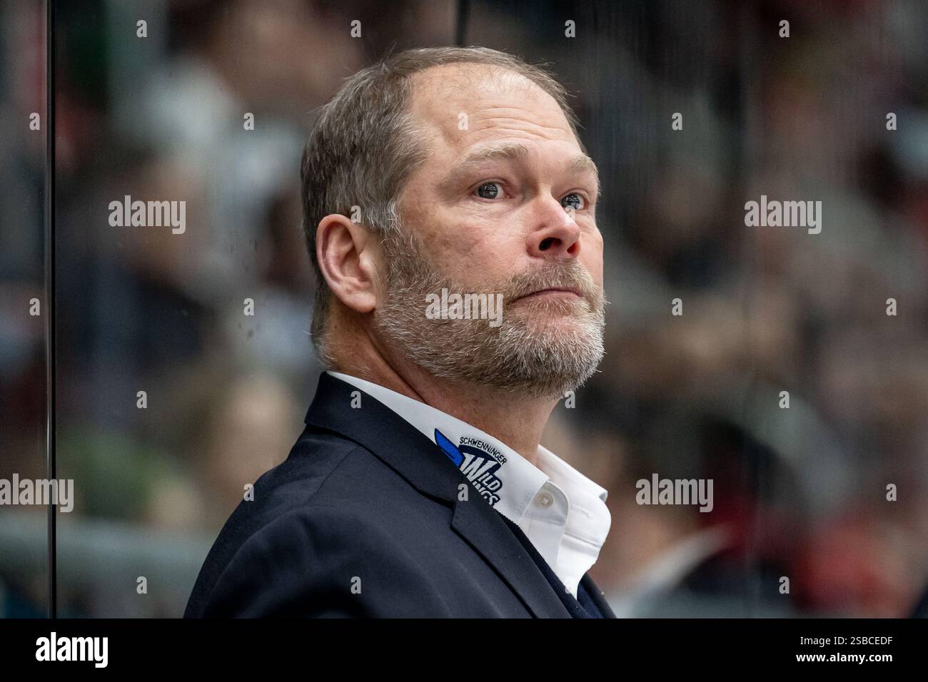 Steve Walker (Chef-Trainer, Schwenninger Wild Wings). GER, Augsburger ...