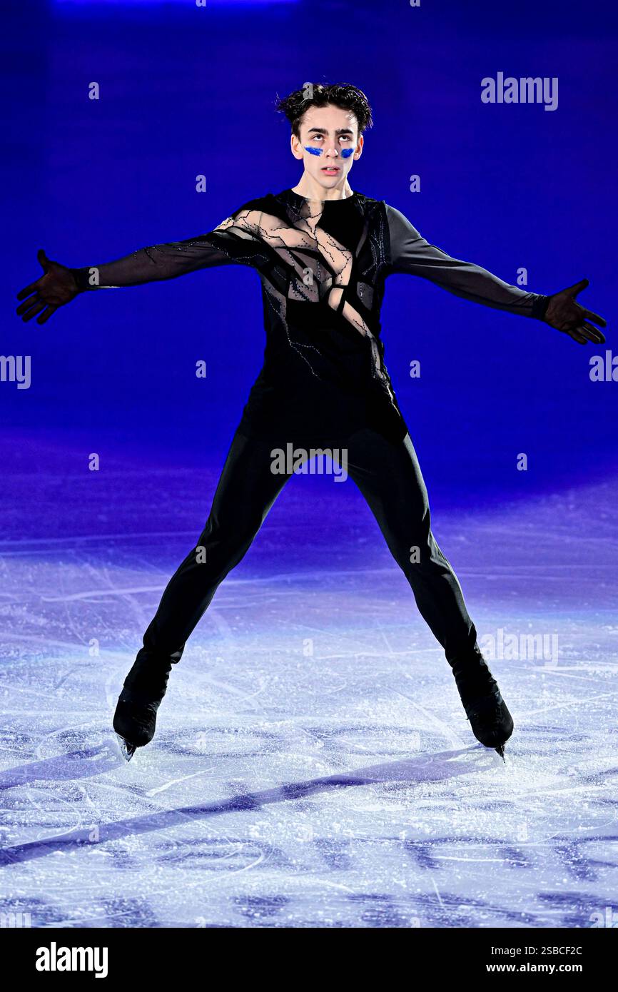 Tallinn, Estonia. 02nd Feb, 2025. Arlet LEVANDI (EST), during the ...