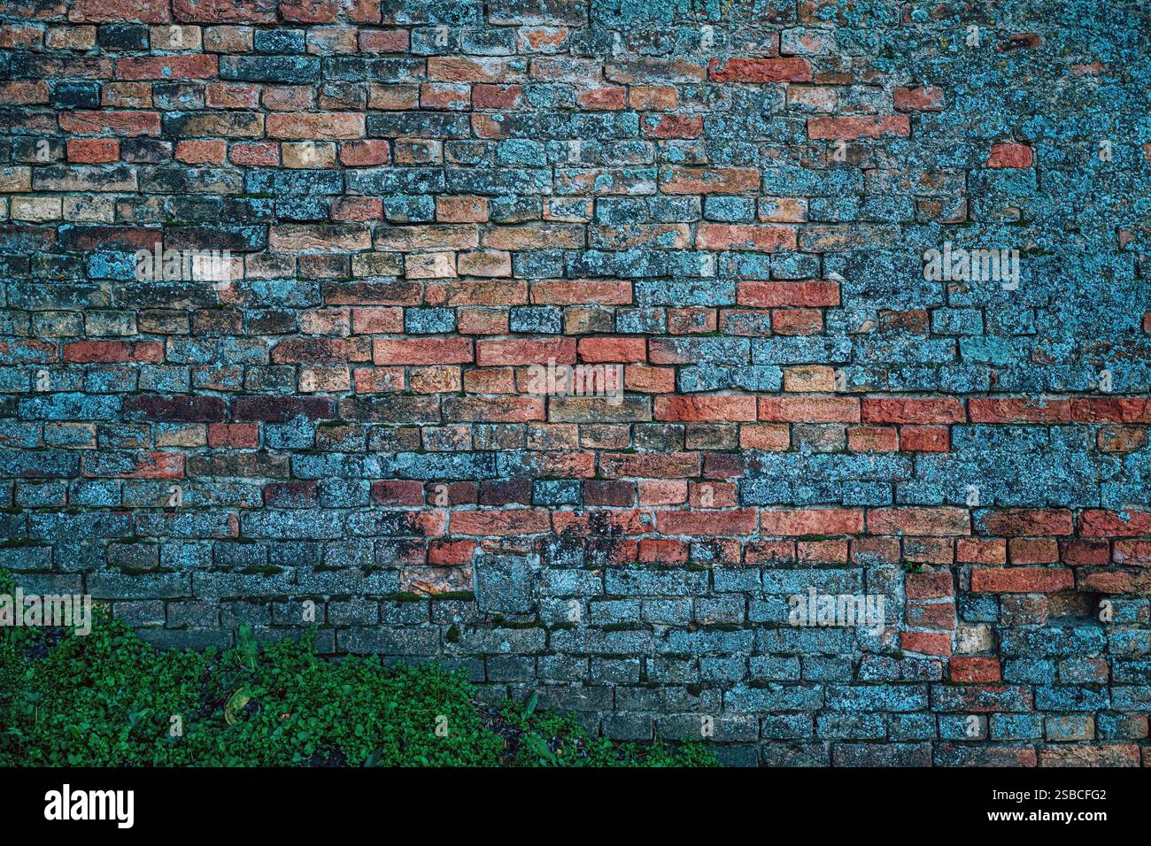 Texture of an old worn brick wall as background Stock Photo - Alamy