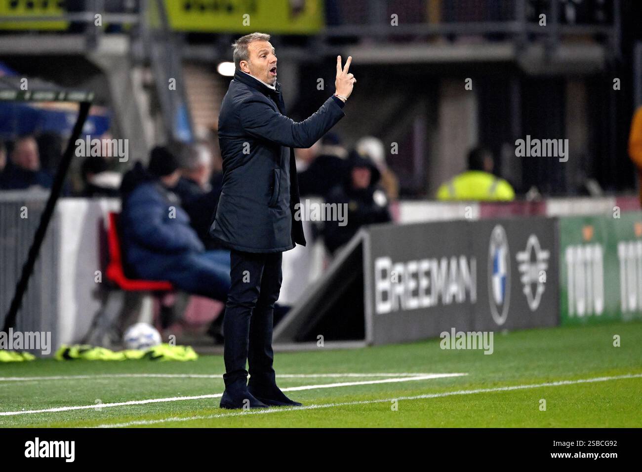 ROTTERDAM - Sparta Rotterdam coach Maurice Steijn during the Dutch ...
