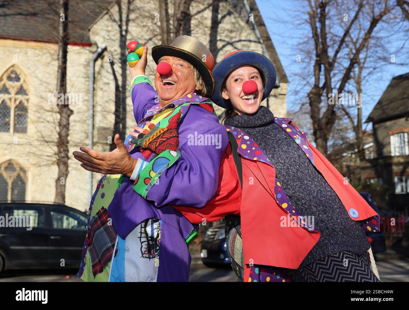 London, UK, 2nd February 2025. All Saints Trinity church Haggerston ...