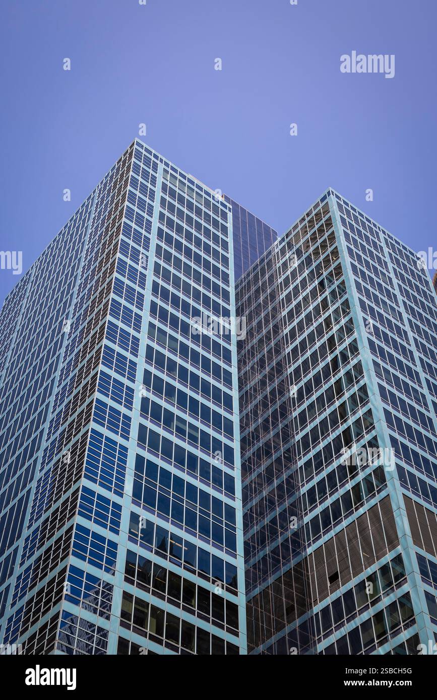Contemporary architecture office block, Central Business District ...