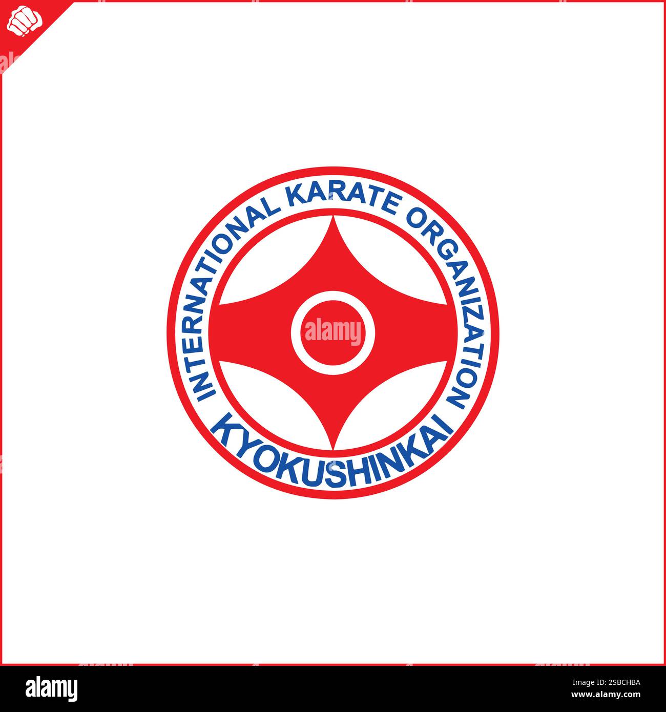 Emblem, symbol KANKU KYOKUSHINKAI KARATE Stock Vector Image & Art - Alamy