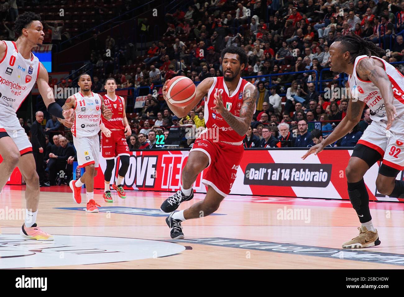 Armoni Brooks (EA7 Emporio Armani Olimpia Milano) during EA7 Emporio ...