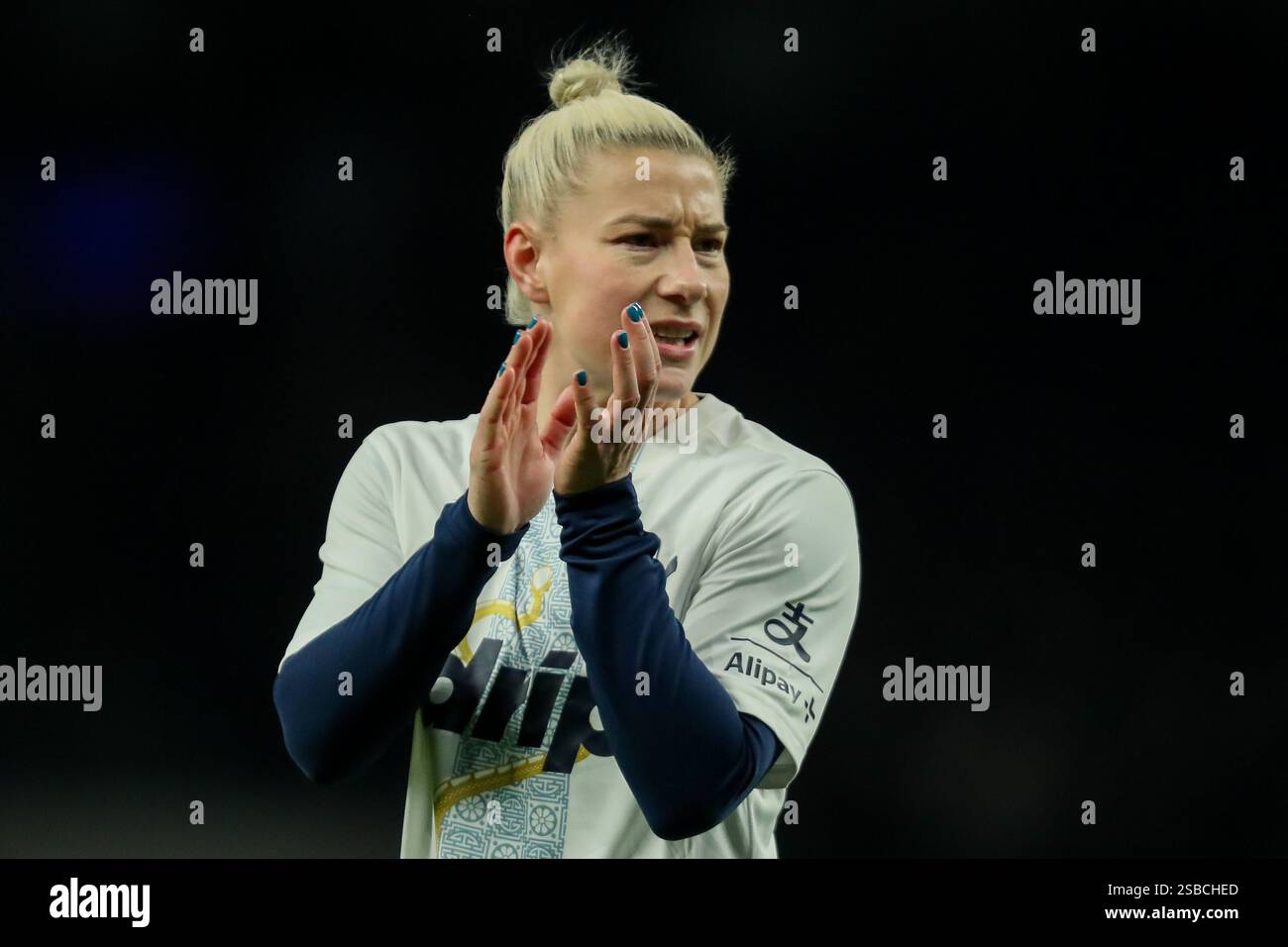 London, UK. 02nd Feb, 2025. Bethany England of Tottenham Hotspur Women ...