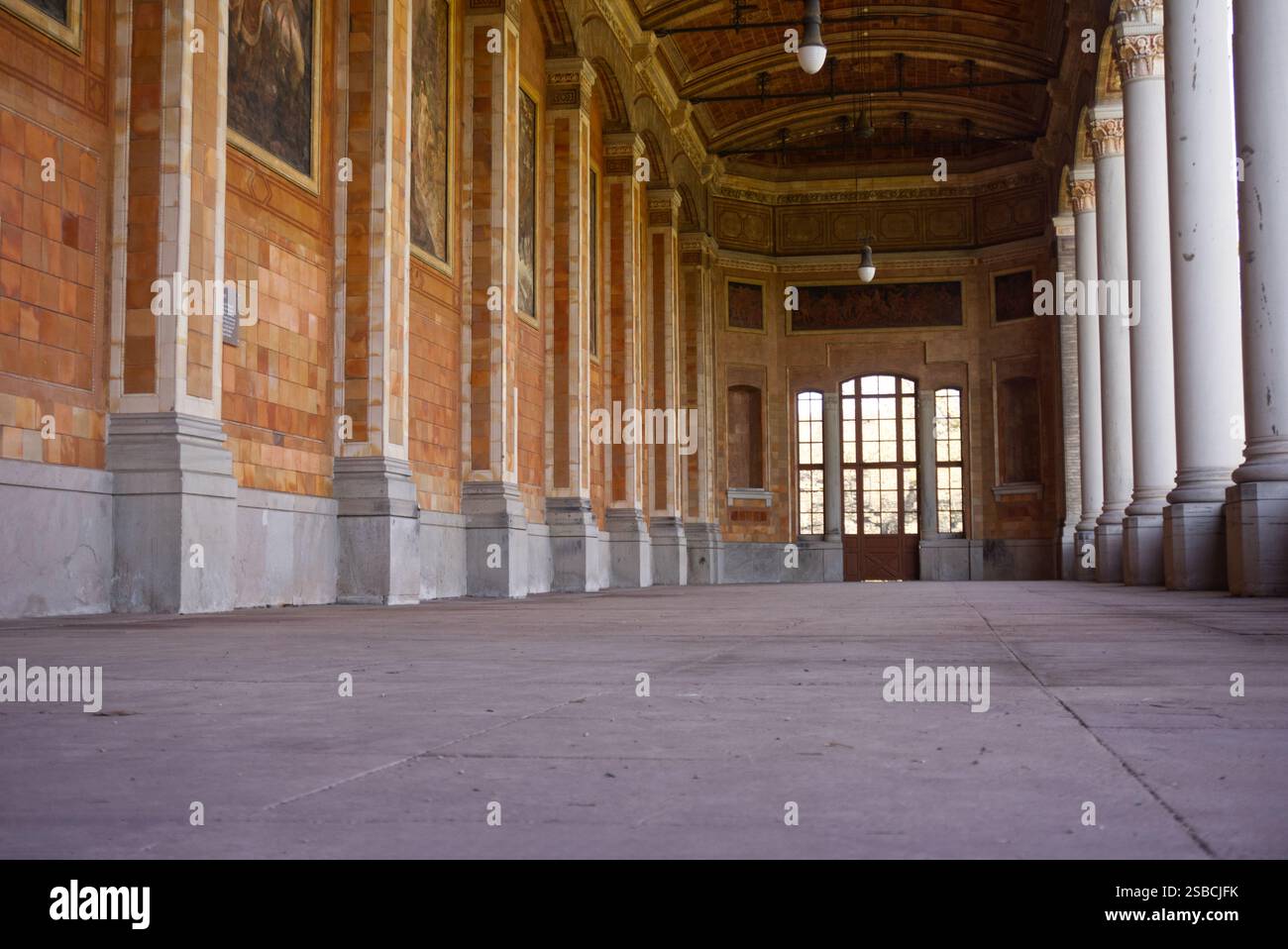 Entrance of the historical pump room Stock Photo - Alamy