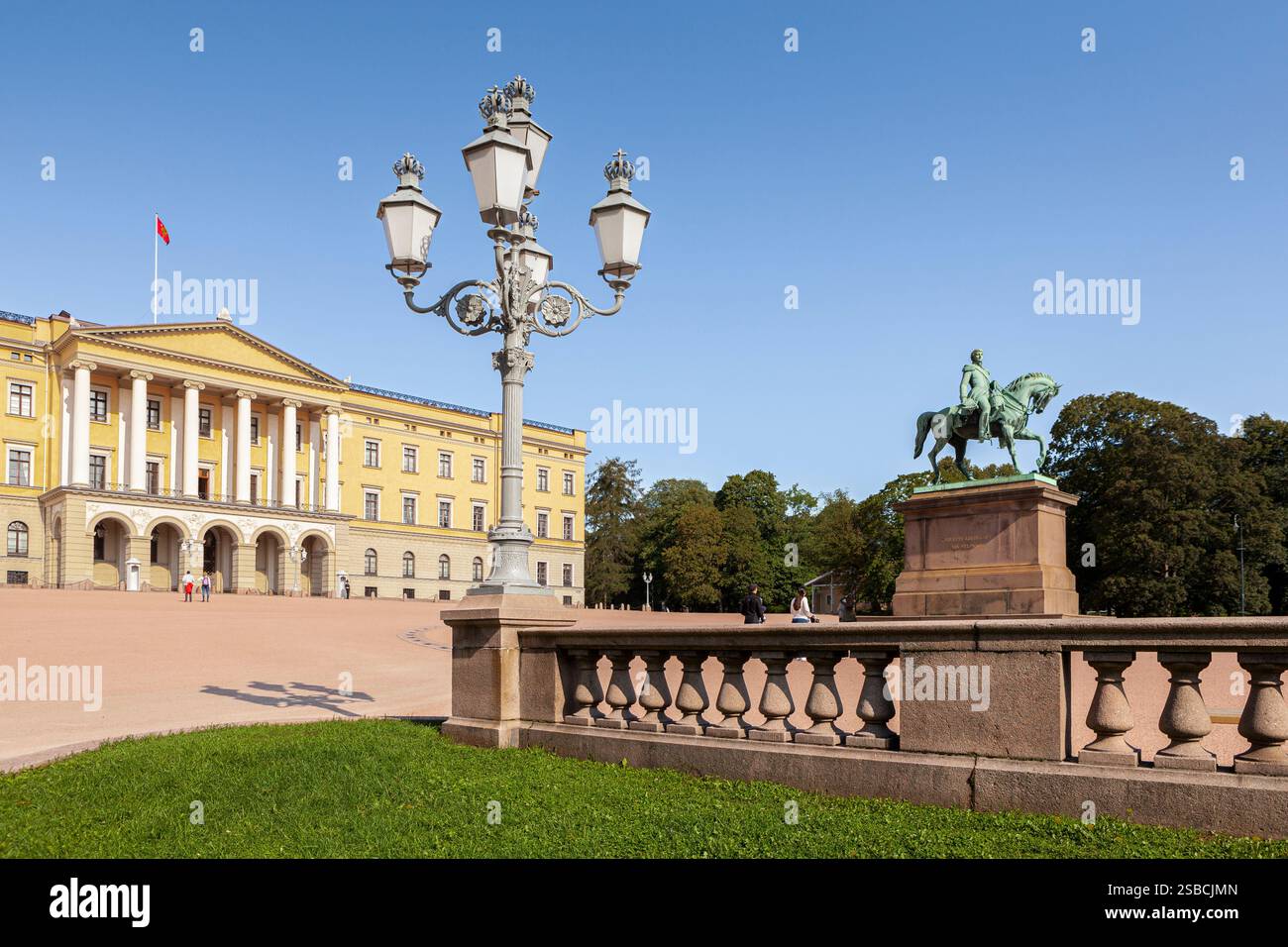Royal Palace, Oslo, Norway Stock Photo - Alamy