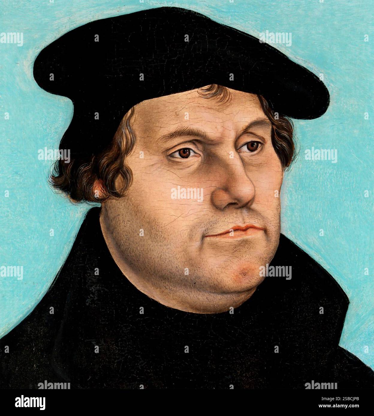 MARTIN LUTHER (148301546) German theologian by Lucas Cranach the Elder ...