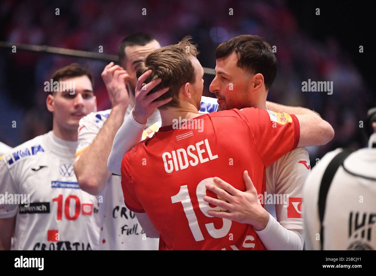 Oslo, Norway, 020225. Unity Arena. Croatia won the silver medal at the ...