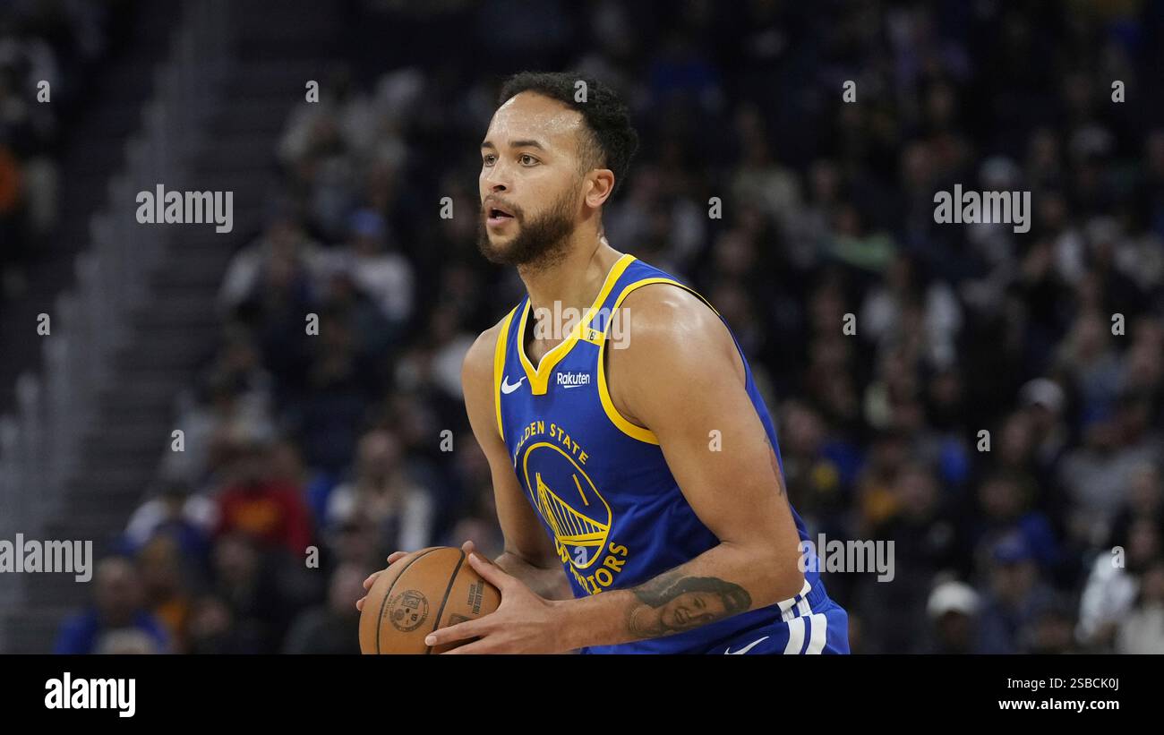 Golden State Warriors forward Kyle Anderson (1) during an NBA ...