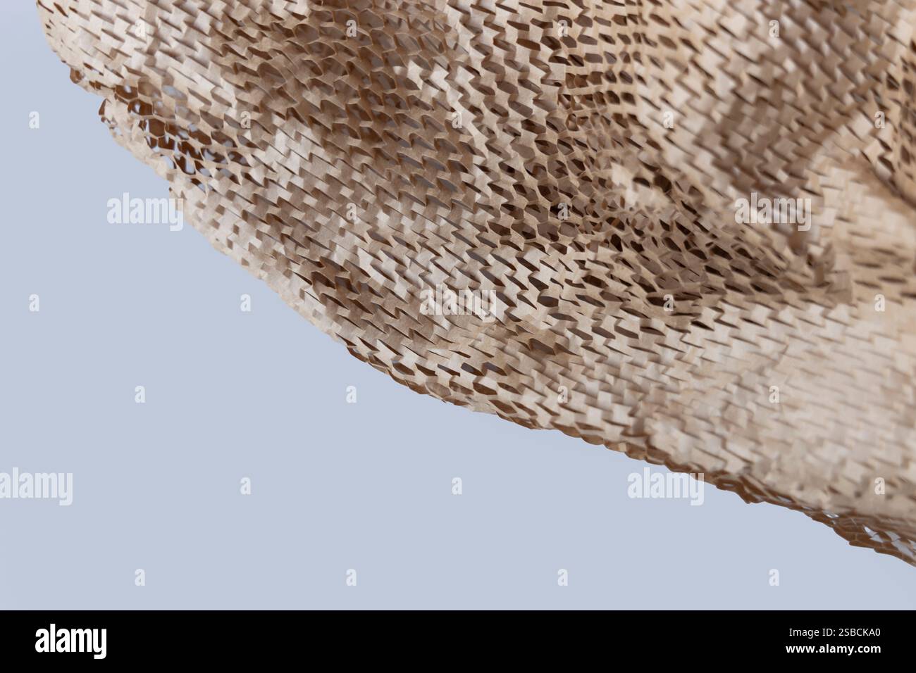 Wrapping paper brown, paper packaging filler for shipping box, space ...