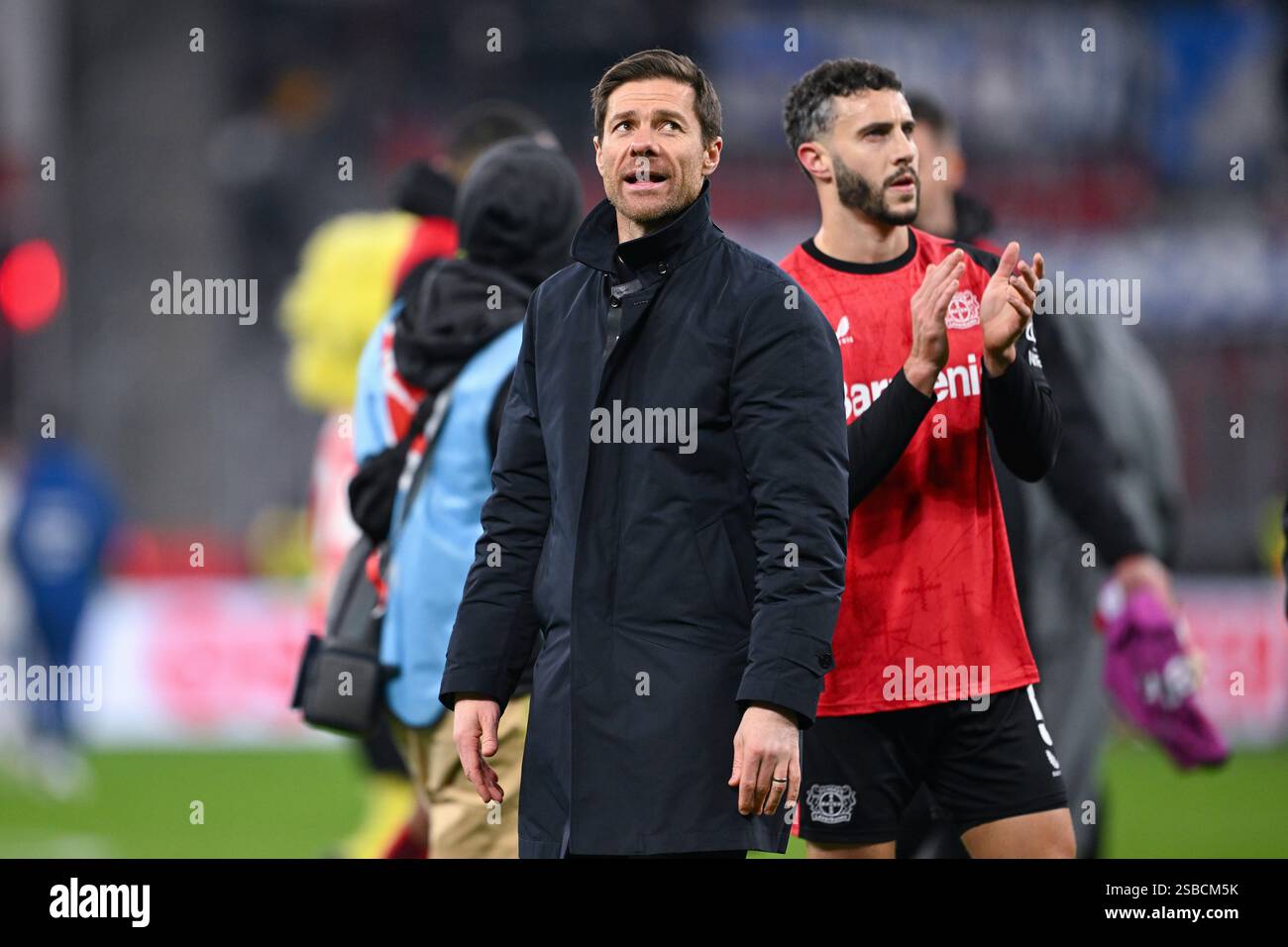02.02.2025, Fussball, Bundesliga, 20.Spieltag Saison 2024/2025, Bayer ...