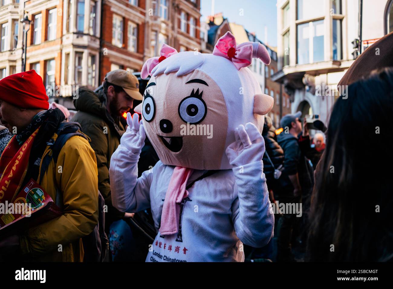 Colourful Mascots Perform During London's Chinese New Year Celebrations ...
