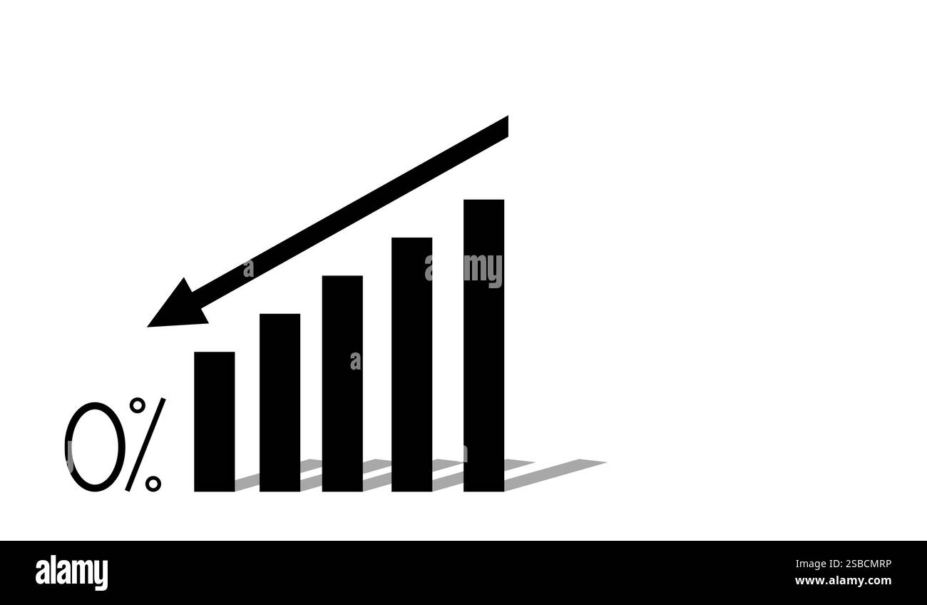 Graph showing loss of finance in business, Financial graph Stock Vector ...